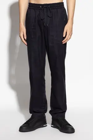 Dolce & Gabbana Trousers With Topstitching