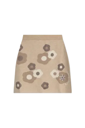 Kenzo Floral Motif Mini Skirt