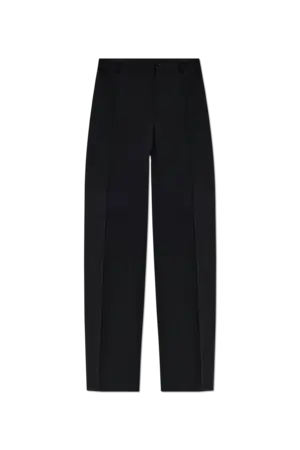 Dolce & Gabbana Wool Trousers With Creases
