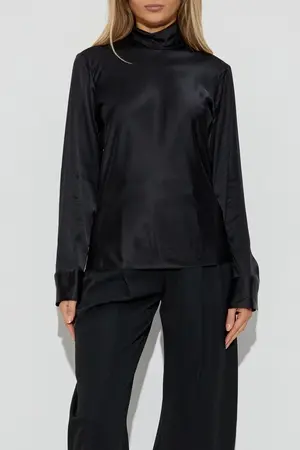COURREGES Mock-neck Top