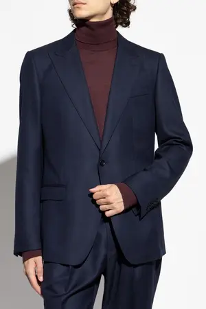 Dolce & Gabbana Wool Blazer - Navy Blue