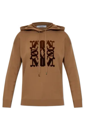 Max Mara Taddeo Wool Sweatshirt - Brown