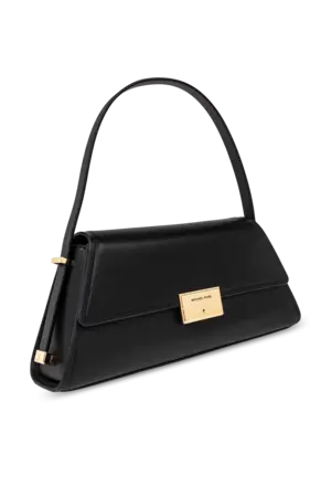 Michael Kors Shoulder Bag In Genuine Leather - Black