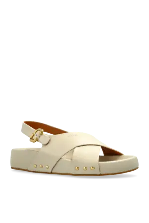 Chloé Mae Leather Sandals