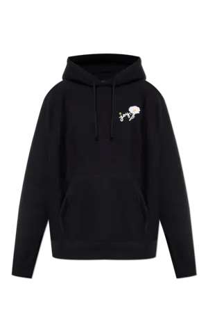 Marc Jacobs Daisy Graphic Hoodie - Black