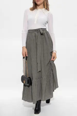Chloé Silk Maxi Skirt With Pockets