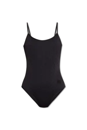 Moncler Geometric Pattern One-piece Swimsuit - Black