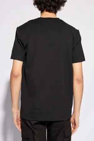 Givenchy T-shirt With Monogram - Black