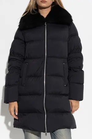 Moose Knuckles Belle Dune Long Down Jacket
