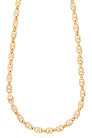TORY BURCH Brass Link Necklace