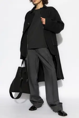 MAISON MARGIELA Creased Pleated Trousers - Grey