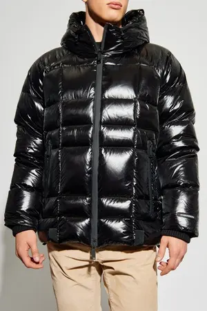 Dsquared2 Down Jacket With Hood - Black