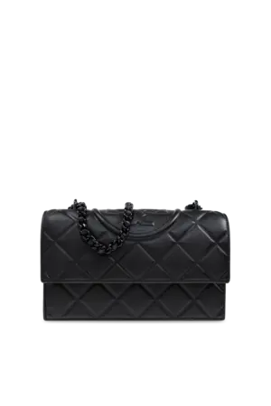 Tory Burch Fleming Small Shoulder Bag - Black