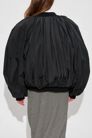 Balenciaga Draped Bomber Jacket