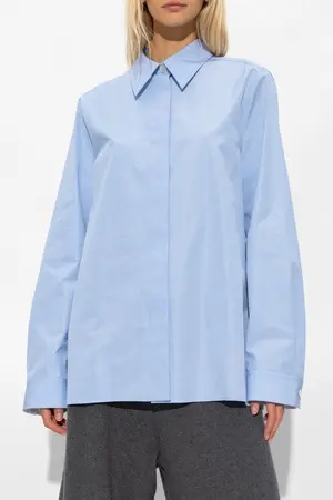 JIL SANDER Striped Cotton Shirt