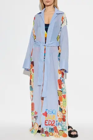 Dsquared2 Cotton Kimono