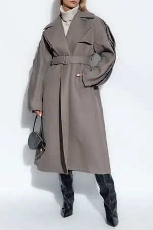 Alaïa Wool-blend Mid-calf Coat