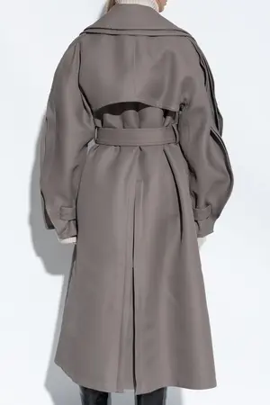 Alaïa Wool-blend Mid-calf Coat