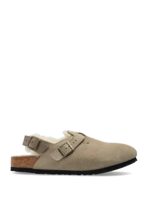 BIRKENSTOCK Tokio Inside Shearling Shoes - Beige