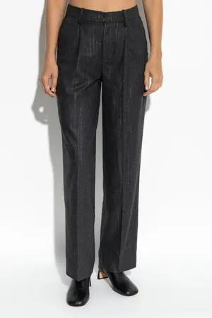Zadig&Voltaire Creased Trousers With Lurex Thread