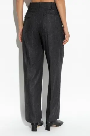 Zadig&Voltaire Creased Trousers With Lurex Thread