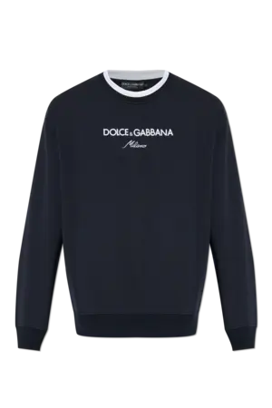Dolce & Gabbana Sweatshirt With Embroidered Logo