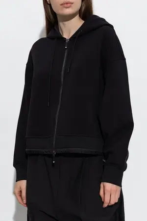 Emporio Armani Hooded Zip-up Sweatshirt
