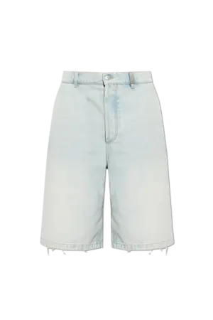 Alexander Mcqueen Denim Shorts For Men