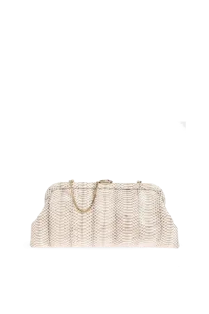 JIMMY CHOO Skylar Embossed Leather Clutch