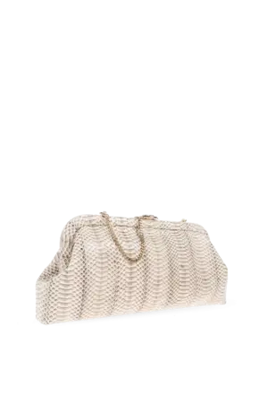 JIMMY CHOO Skylar Embossed Leather Clutch