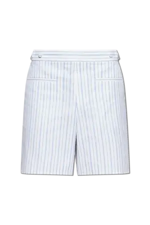 Alexander Mcqueen Striped Shorts For Men