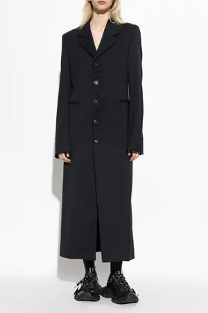 Balenciaga Long Coat With Vintage Effect