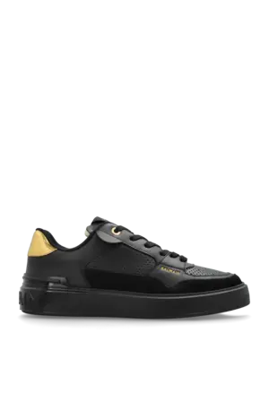 Balmain B-court Leather Sneakers