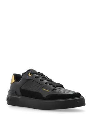 Balmain B-court Leather Sneakers