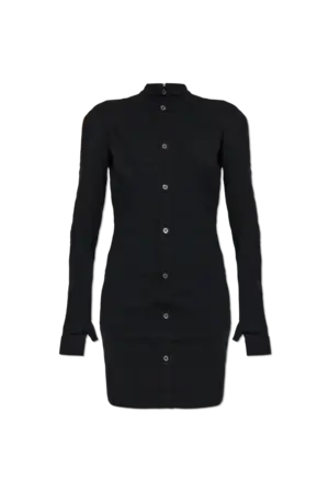 Issey Miyake Long Sleeve Mini Dress