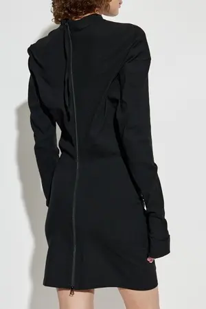 Issey Miyake Long Sleeve Mini Dress