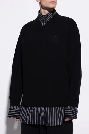Balenciaga V-neck Wool Sweater