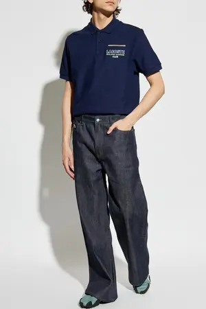 Lacoste Jeans With Logo
