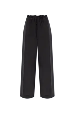 MAISON MARGIELA Creased Trousers - Black