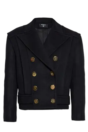 Balmain Double Breasted Coats For Women