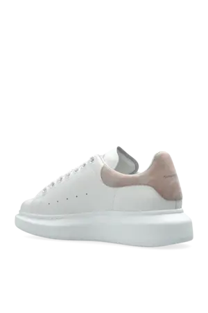 Alexander McQueen Leather Sneakers - White