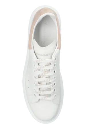 Alexander McQueen Leather Sneakers - White