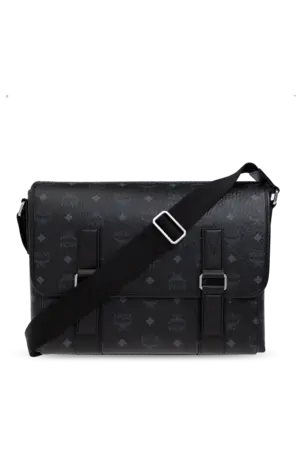 Mcm Monogram Bag - Black