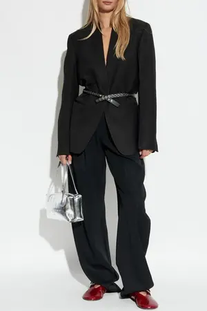 JIL SANDER Blazer With Silk Trim