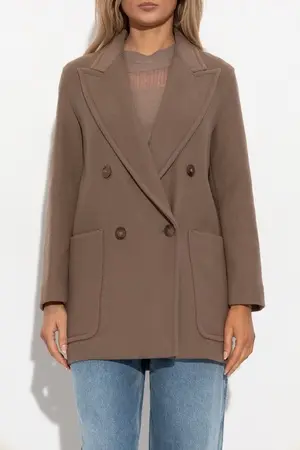 Max Mara Deletta Wool-cashmere Short Coat