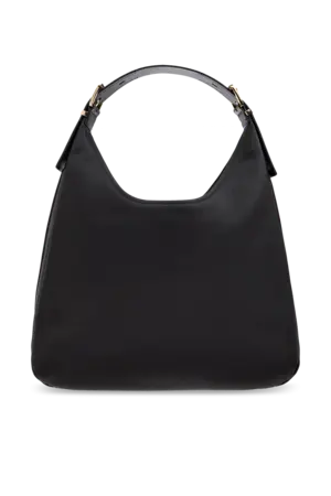 Michael Kors Leather Shoulder Bag - Black