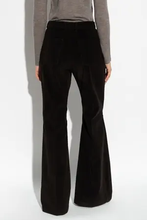 FERRAGAMO Corduroy Trousers - Brown