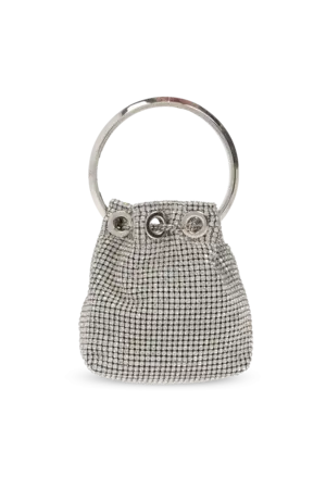 JIMMY CHOO Bon Bon Bucket Bag - Silver