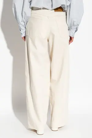 Marni Trousers With Embroidered Pattern