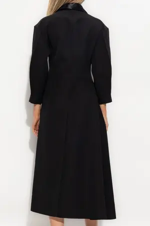 JIL SANDER Wool Midi Dress